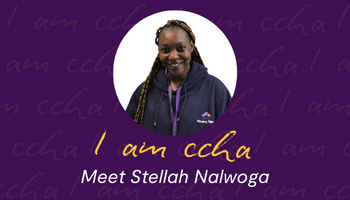 I am CCHA: Stellah Nalwoga - Cardiff Community Housing Association