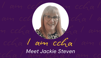 I am CCHA: Jackie Steven - Cardiff Community Housing Association