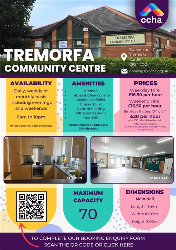 Community Centres - Cardiff Community Housing Association