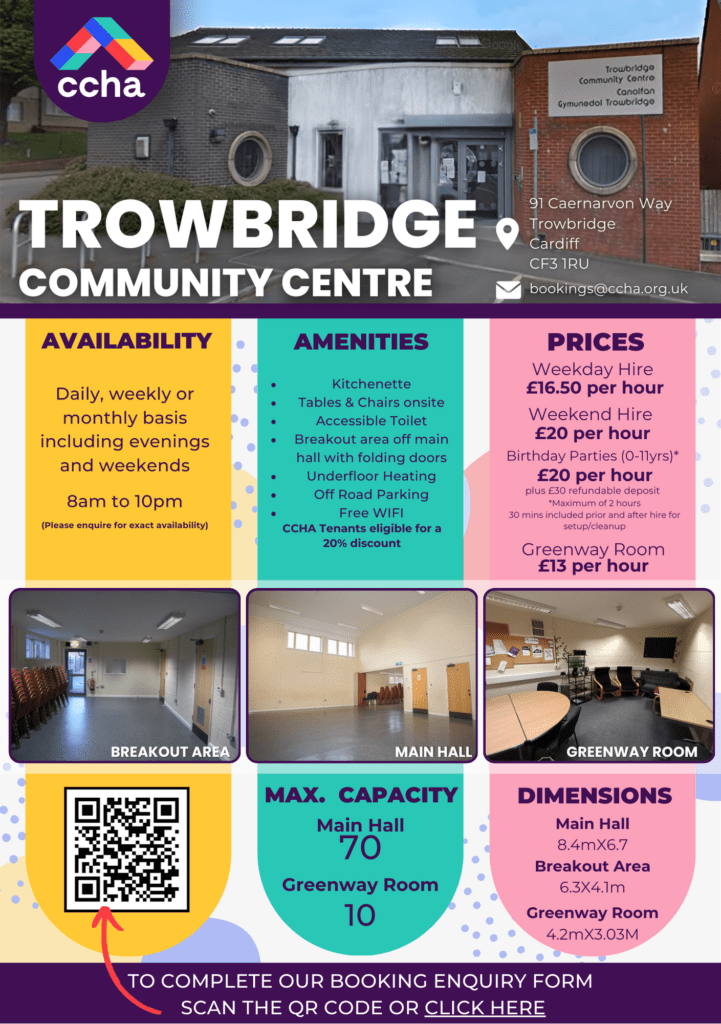 Community Centres - Cardiff Community Housing Association